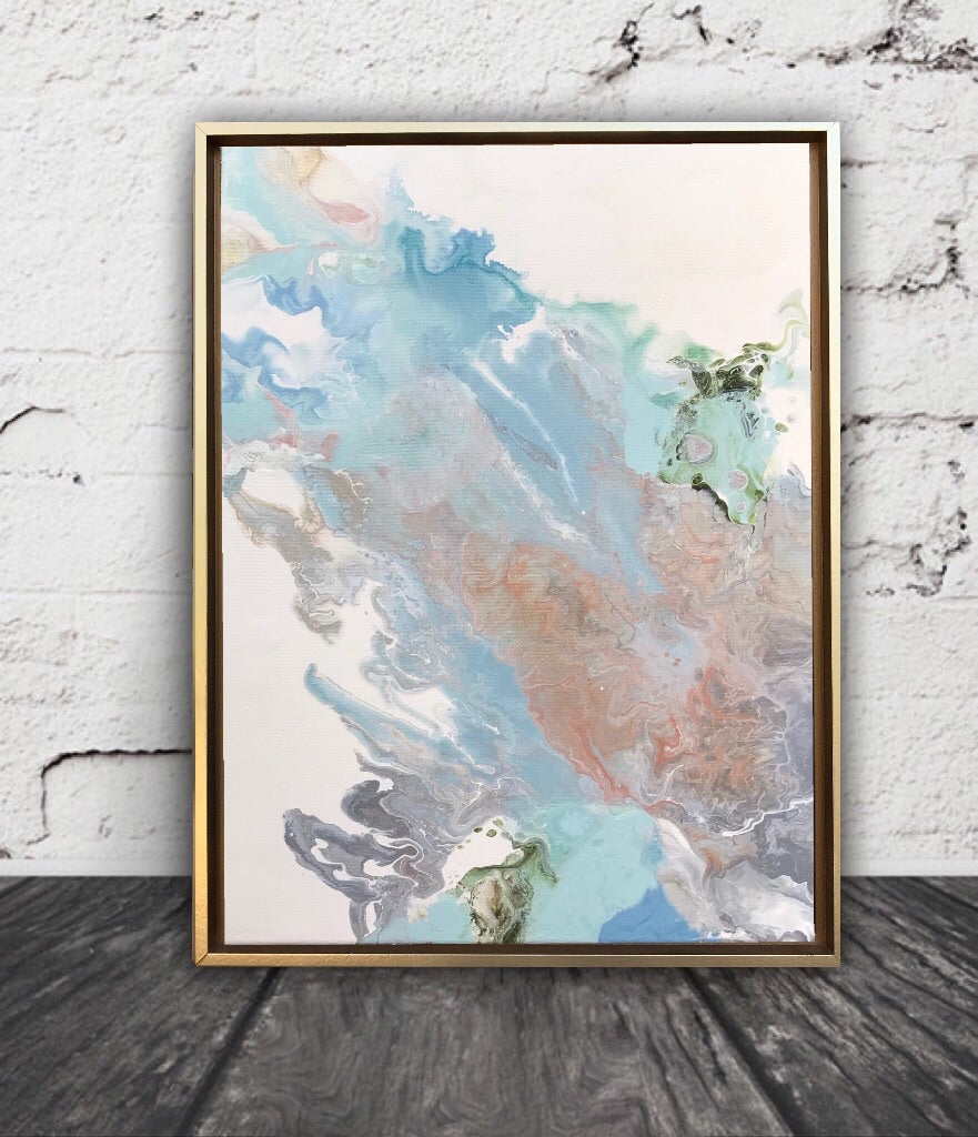 Garden Party abstract painting – Kathleen Murphy Jewelry