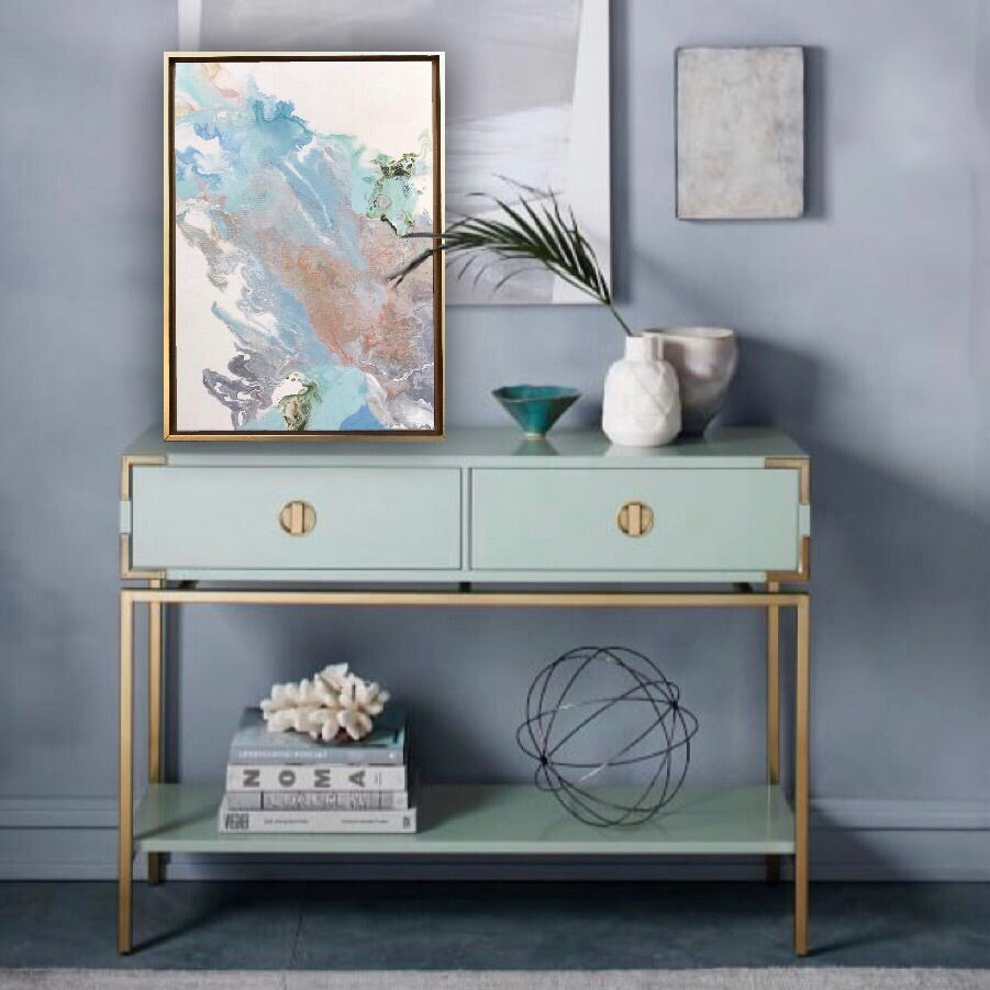 Garden Party abstract painting – Kathleen Murphy Jewelry